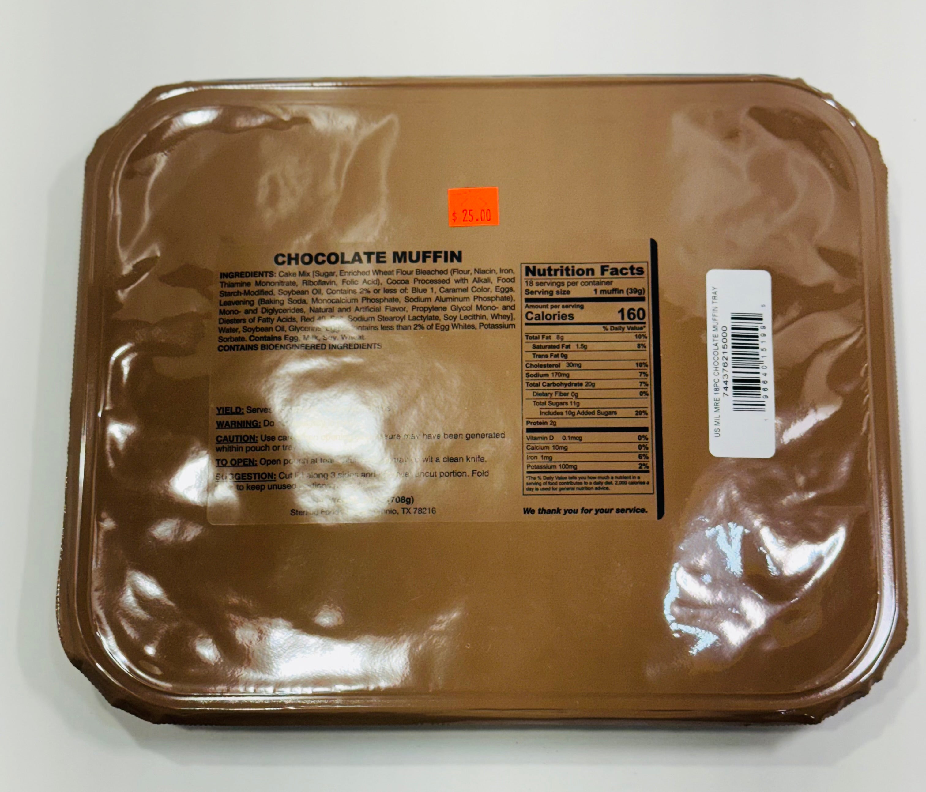 Military MRE Dessert Trays – Military Surplus-R-US